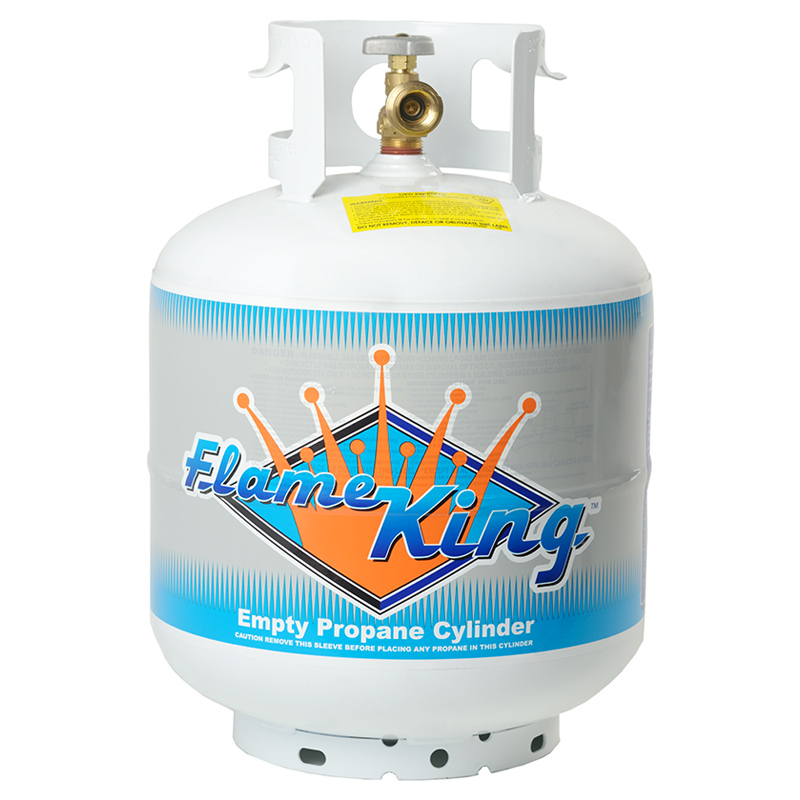 YSN201A 20 Pound Steel Propane Tank Cylinder with Type 1 Overflow ...